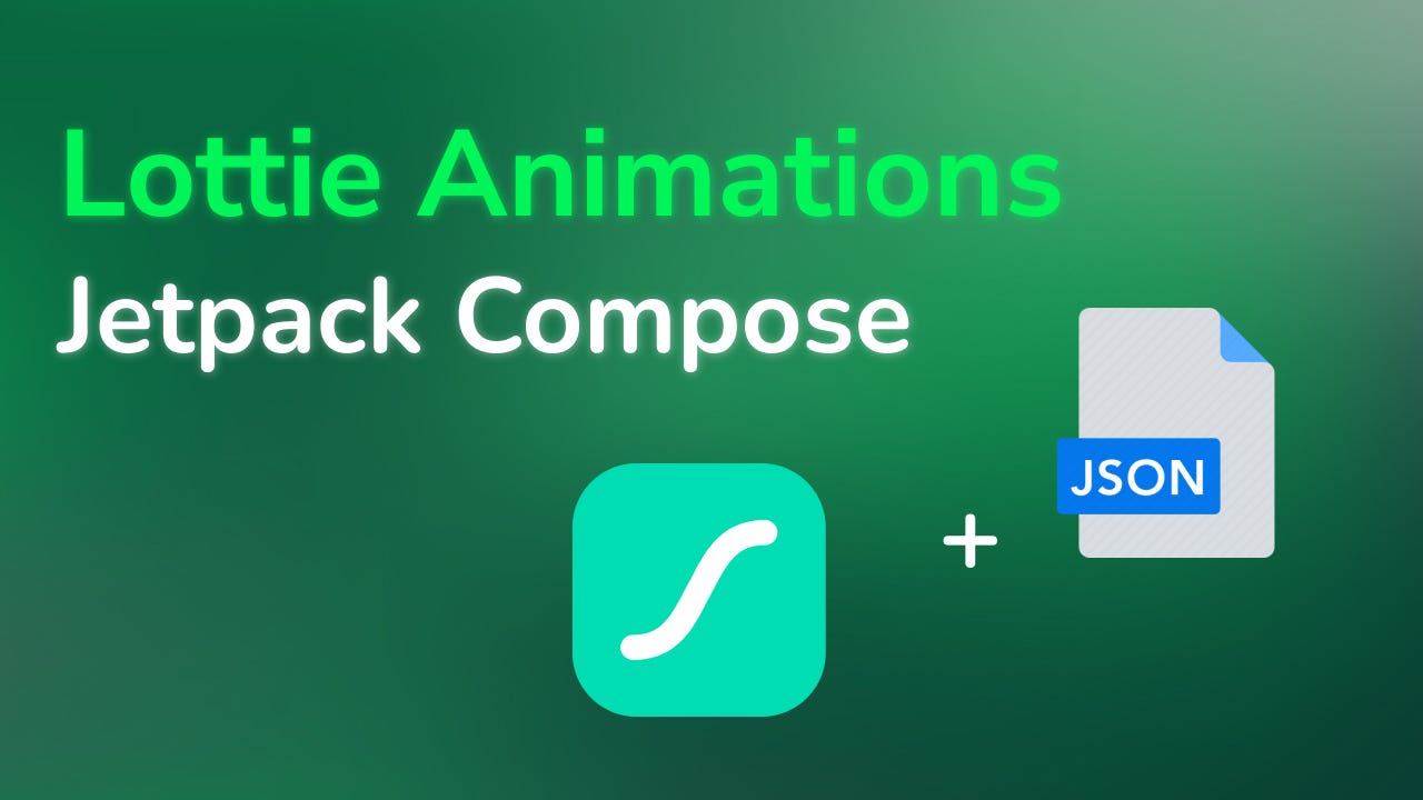 Lottie Animation And Jetpack Compose By Caner Kaşeler Proandroiddev