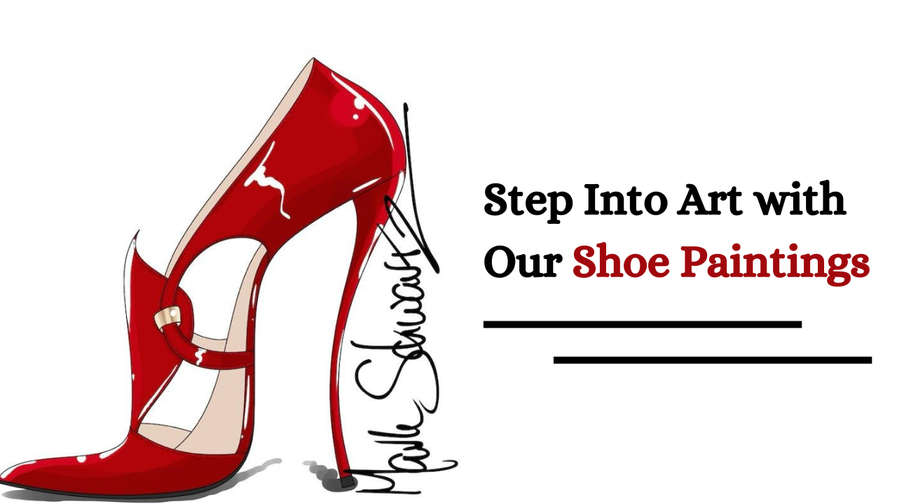 Shoe Painting Art By Mark Schwartz - Highheeledart - Medium