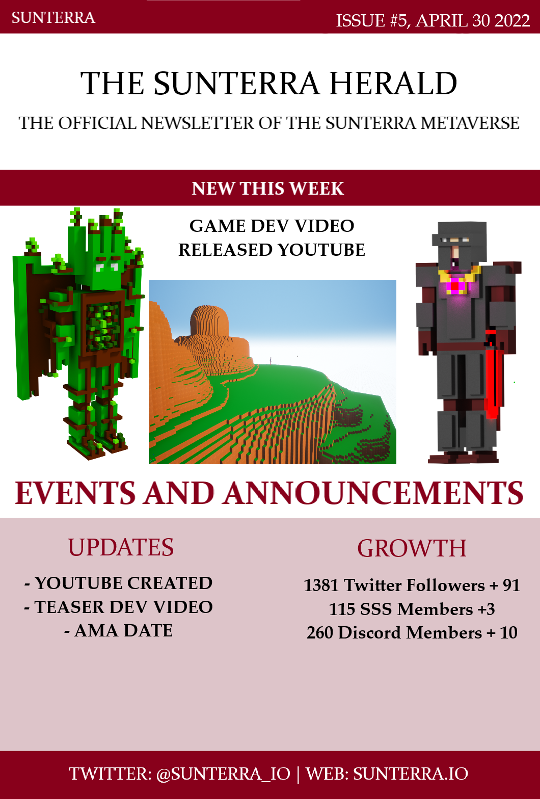 THE SUNTERRA HERALD. THE OFFICIAL WEEKLY NEWSLETTER FOR THE… | by ...