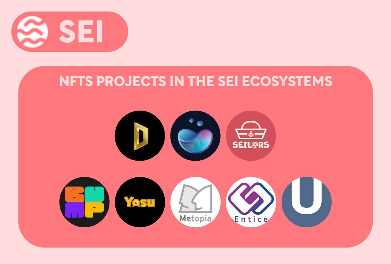 THE SEVEN PROJECTS IN THE SEI ECOSYSTEM | by Guts | Medium