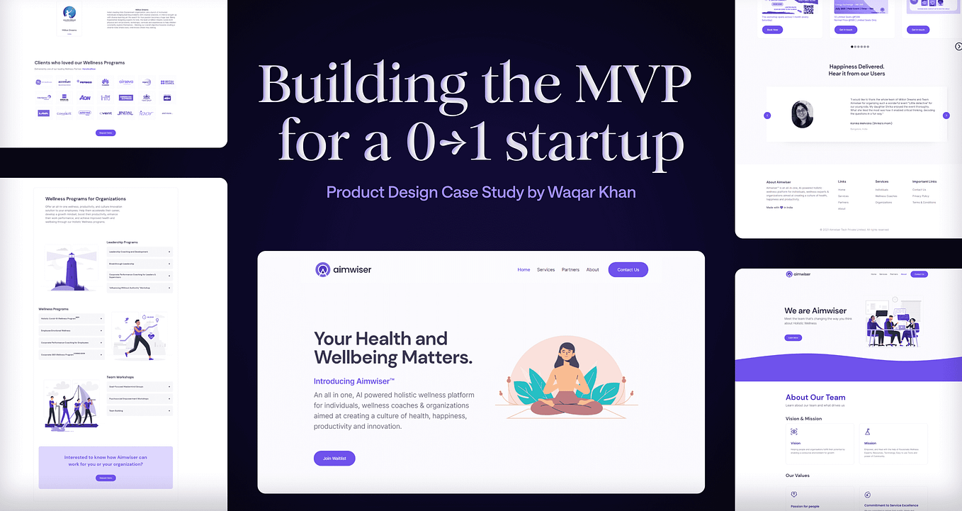 Product Design, a Roadmap to MVP. Good product design — based on user… | by Andrew Jones ...