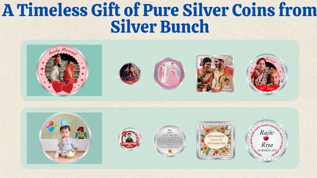 The Magic of Personalised Birthday Silver Coins with Silver Bunch | by ...
