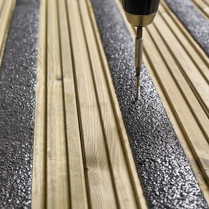 Our Safe Tread Decking Strips are a speedy and simple technique to ...
