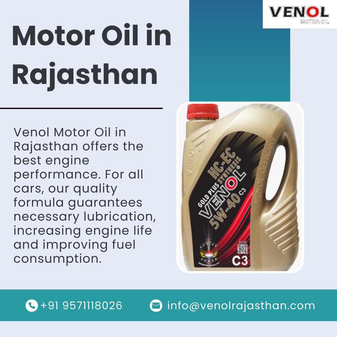 Motor Oil in Rajasthan - Venol Motor Oil - Medium