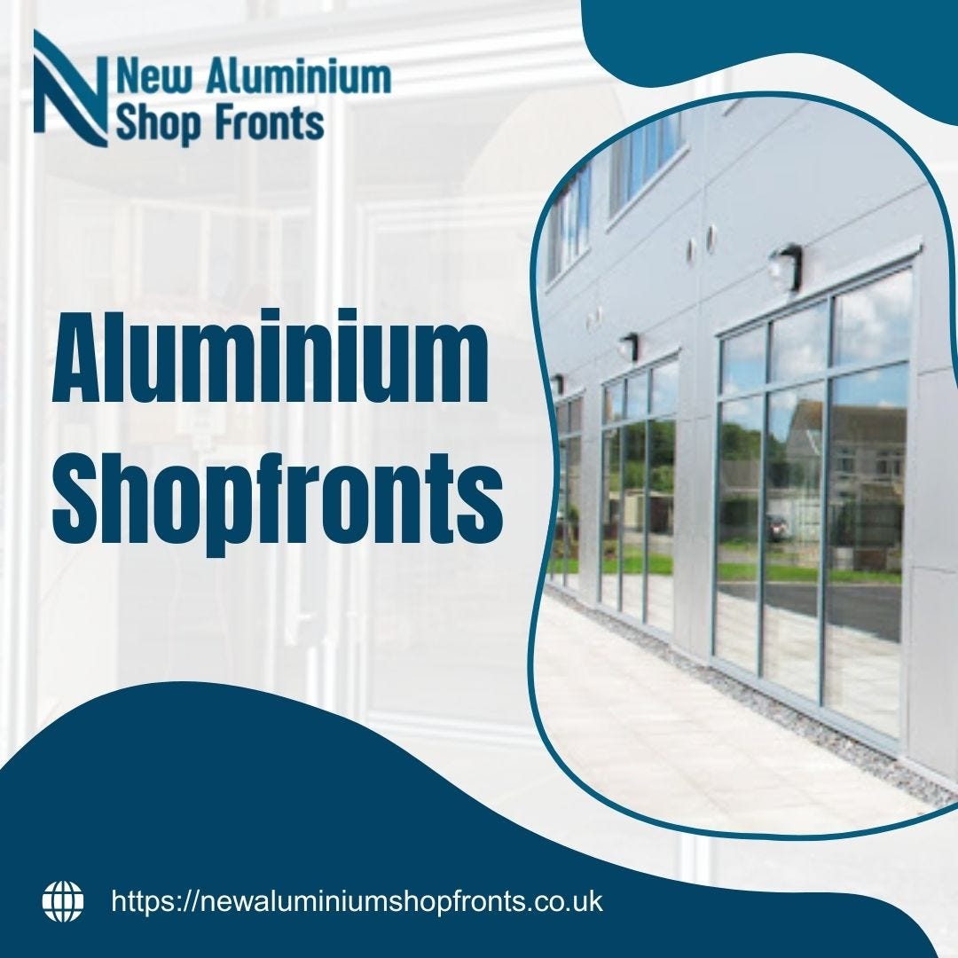 Best Aluminium Shopfronts in London - New Aluminium Shop Fronts - Medium