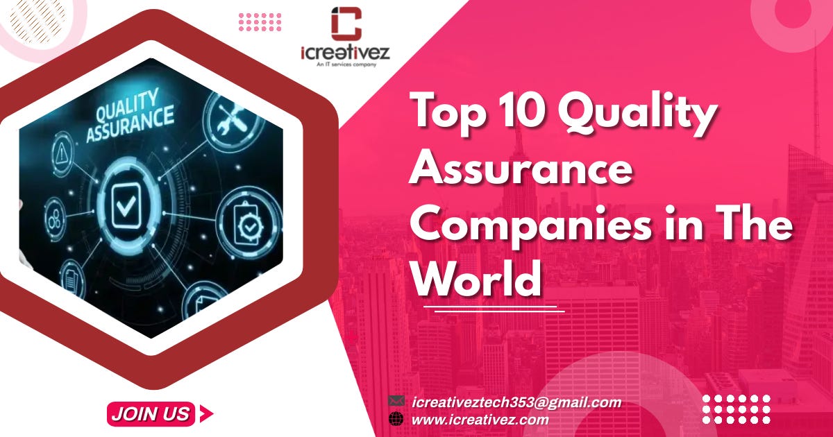 Best 10 Quality Assurance Companies In The World 2024 | by Eye ...