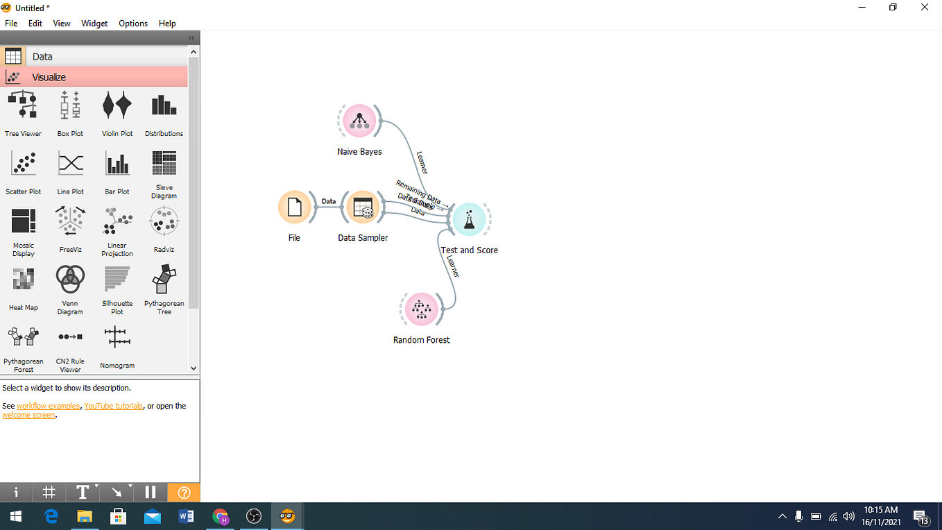 Data Preprocessing with Orange Tool | by Sabhaya harsh | Medium