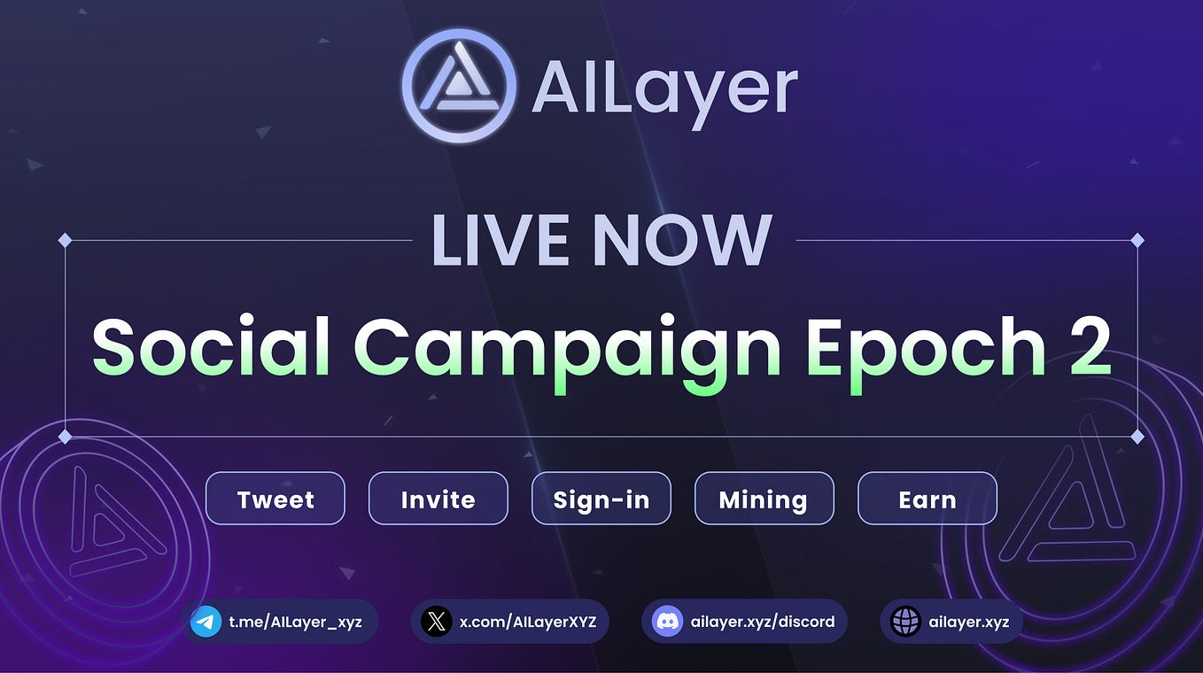 AILayer DApp Booster Campaign. Overview: | by AILayer | Medium