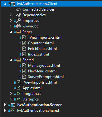 Microsoft Blazor Web API with JWT Authentication — Part 1 | by Stuart Maskell | Medium