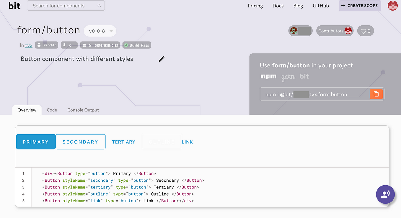 Sharing React Components Using Bit — A Quick Guide — Part Two Sass Variables By Giorgos