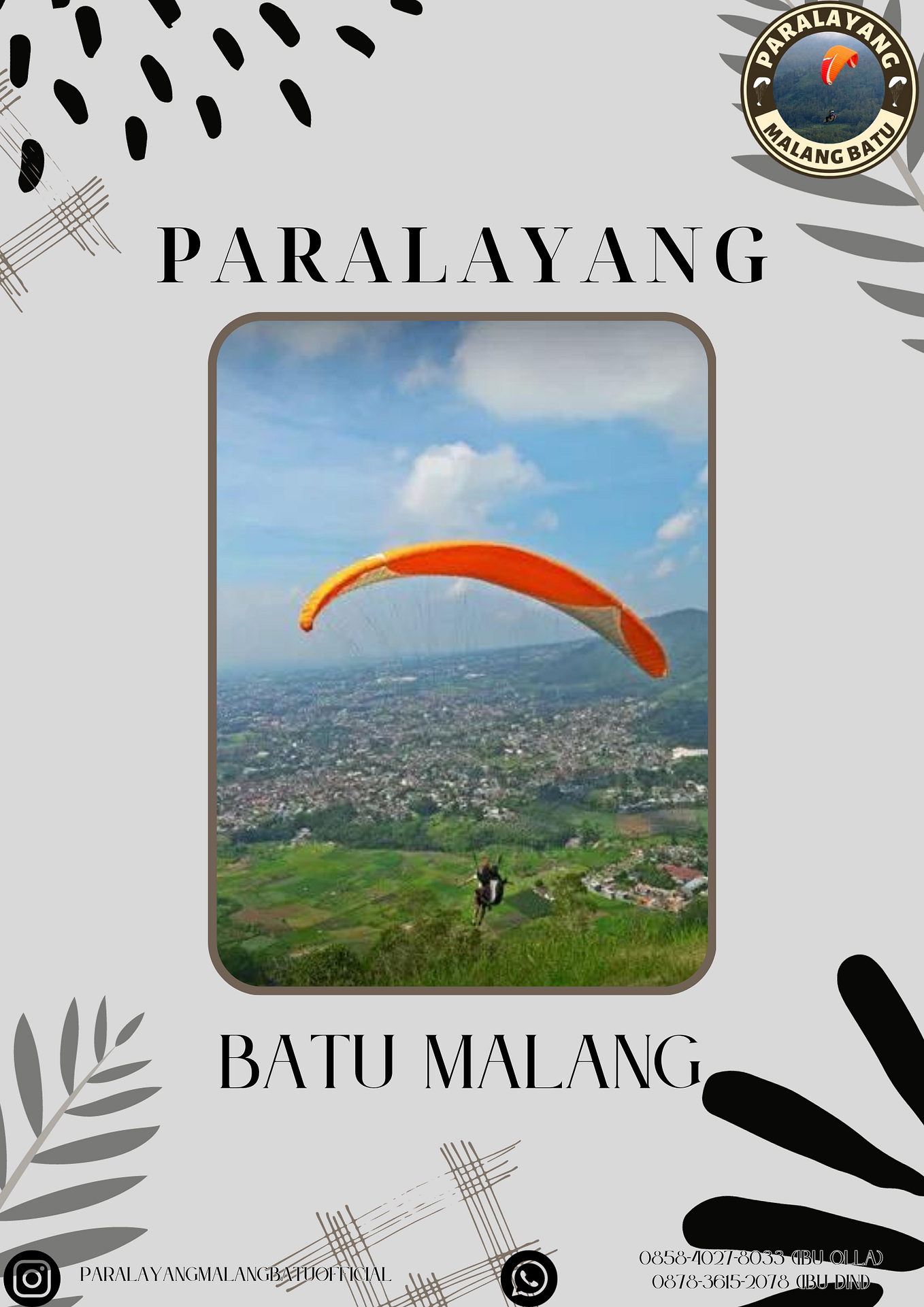 TEMPAT WISATA DI BATU YANG LAGI HITS | PARALAYANG BATU MALANG 0895–1481 ...
