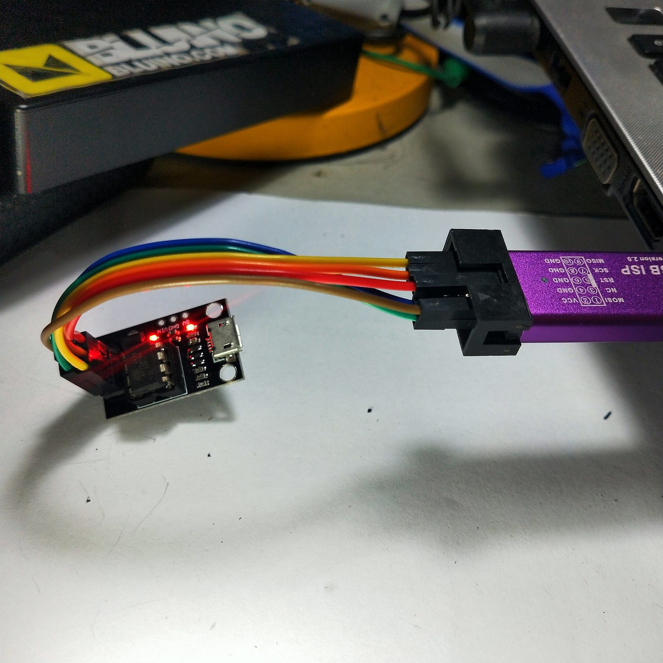 Catatan alat, pemrograman ATtiny85 dan ATtiny2313A dengan Arduino Nano ...
