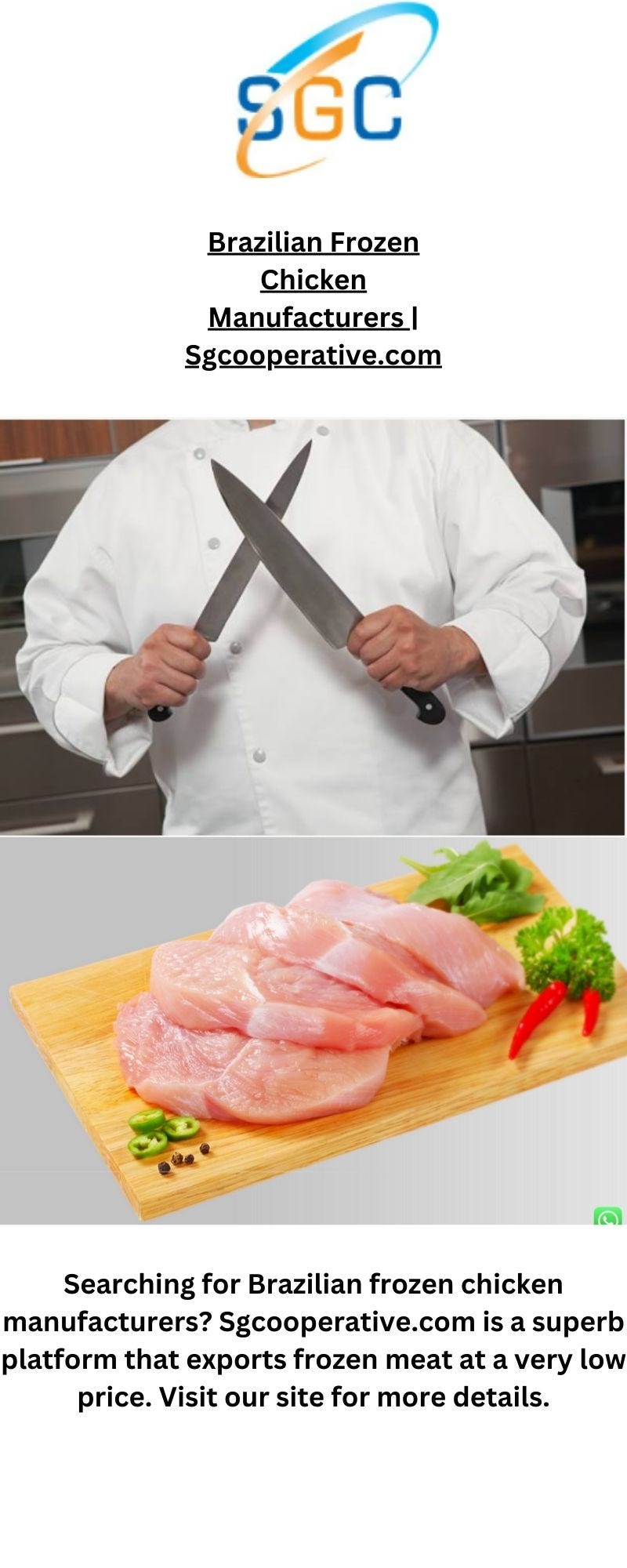 Brazilian Frozen Chicken Manufacturers | Sgcooperative.com ...