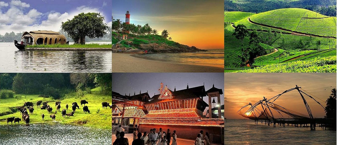 Kerala Culture Collage