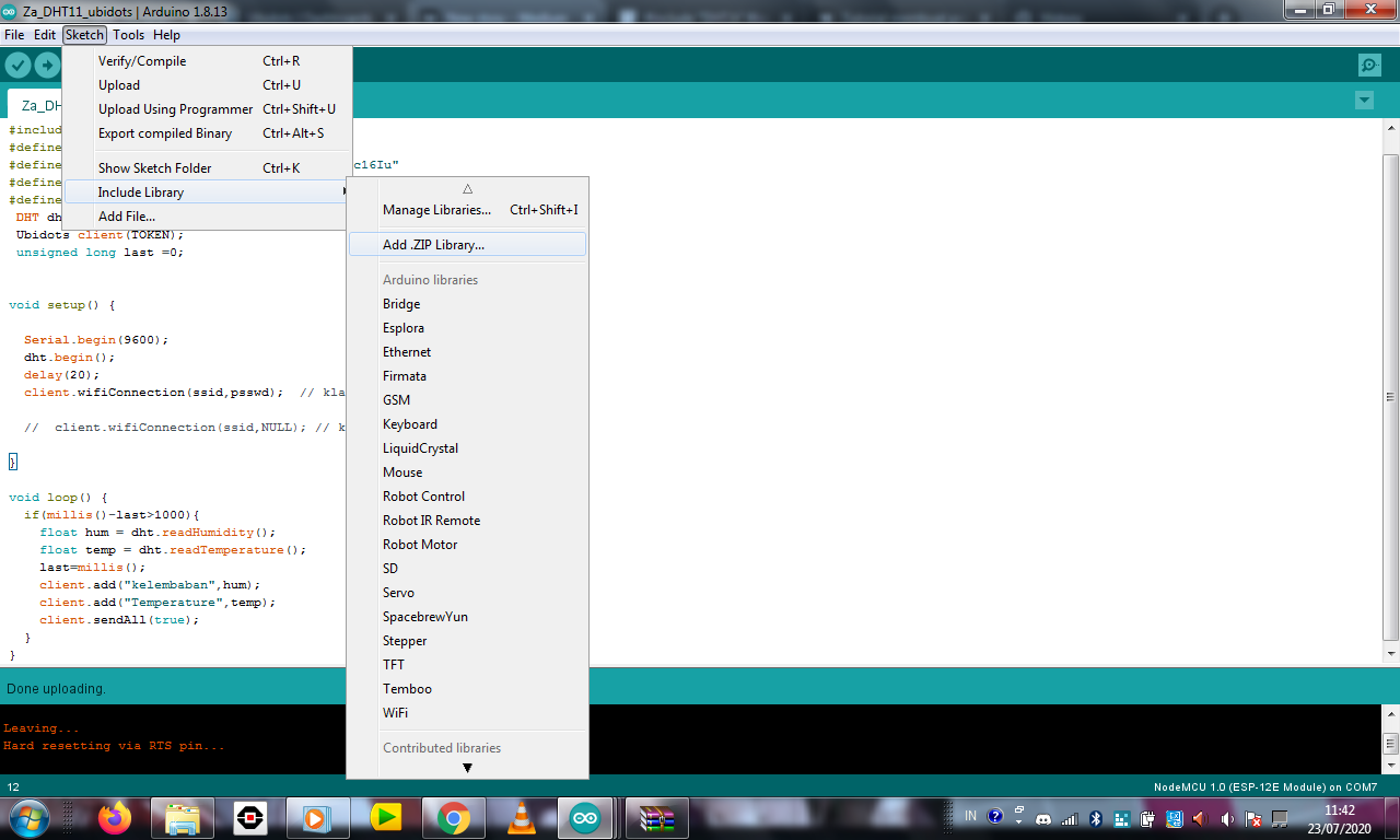 Tutorial membuat program sensor ultrasonic menggunakan arduino dan ...
