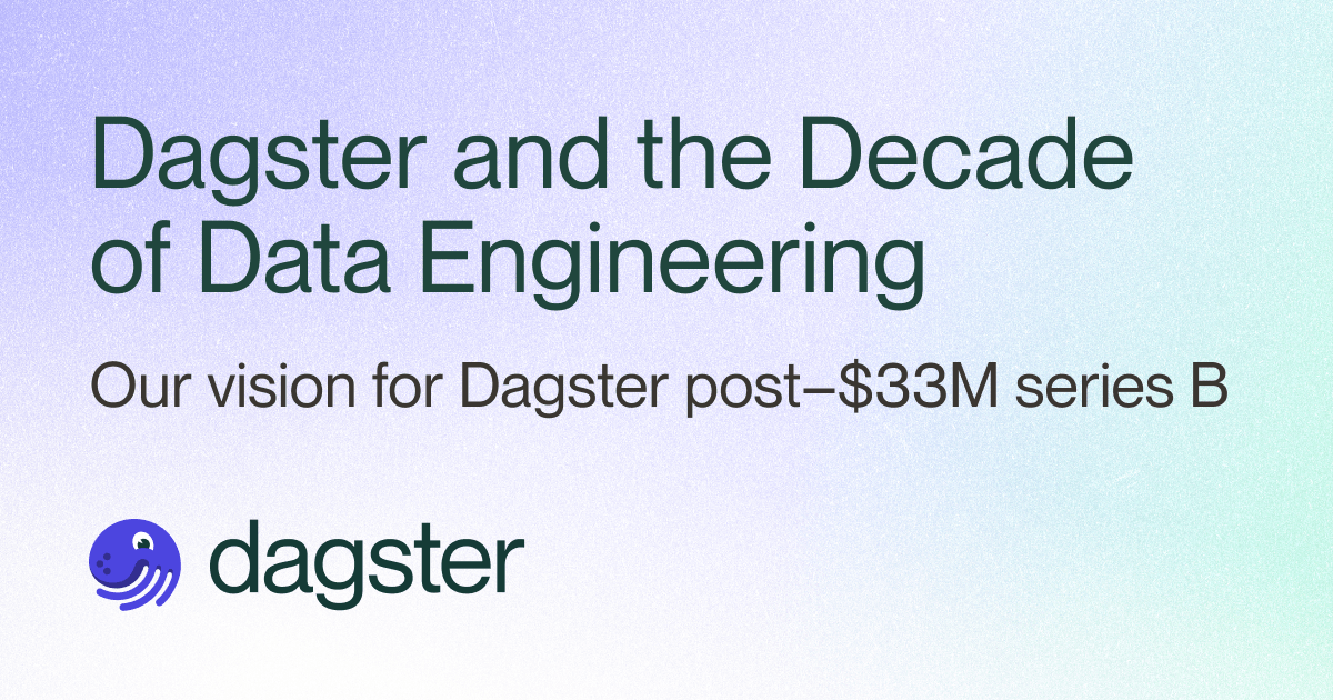 Introducing Dagster. A open-source Python library for… | by Nick Schrock | Dagster | Medium