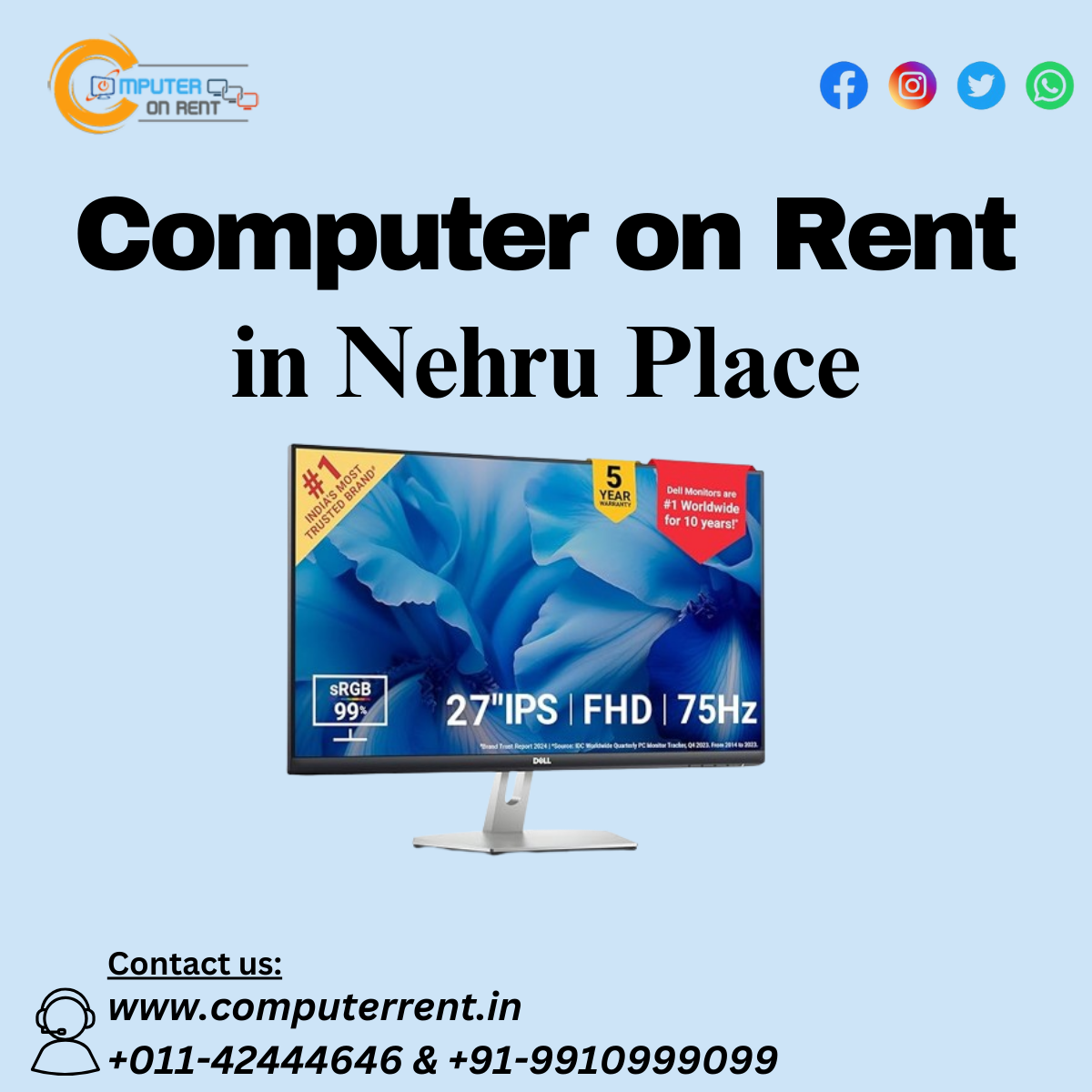 Branded Laptop on Rent in Faridabad 9910999099 - Laptop Rent - Medium