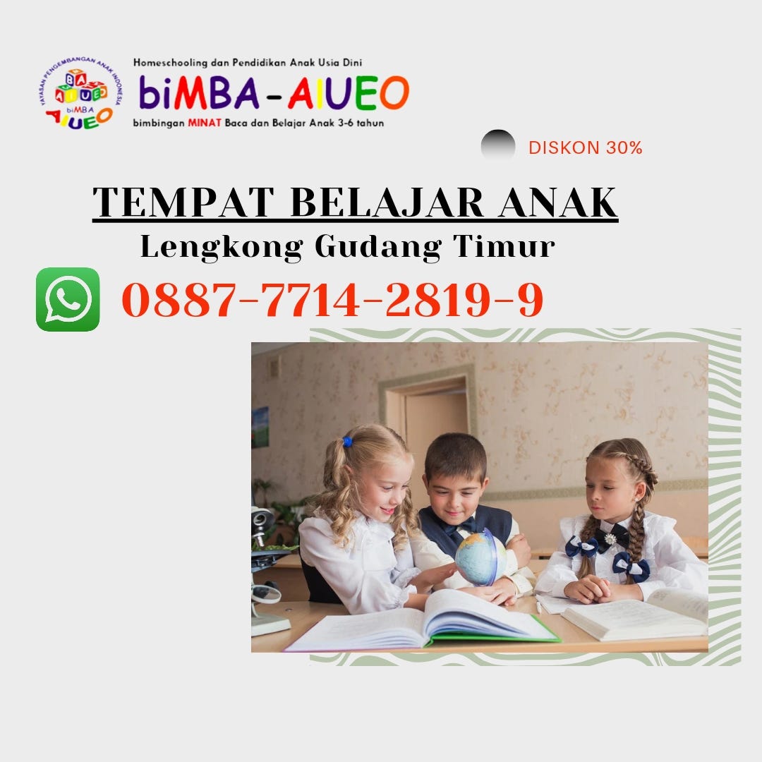 TERDEKAT, Call 0877-7142-8199, Tempat Belajar Anak Serpong bIMBA AIUEO ...