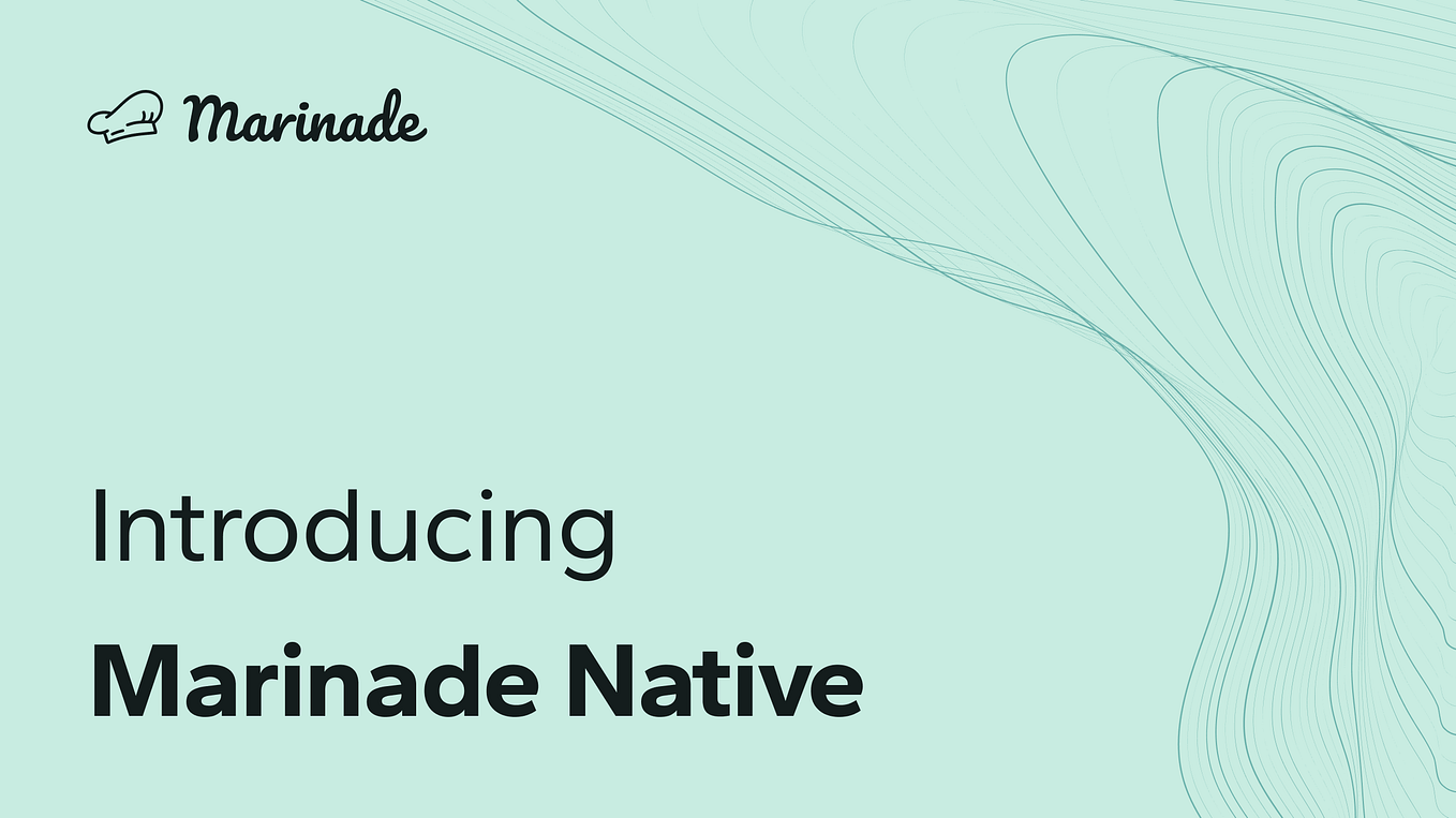 Marinade is no longer just liquid staking | by Marinade Finance ...