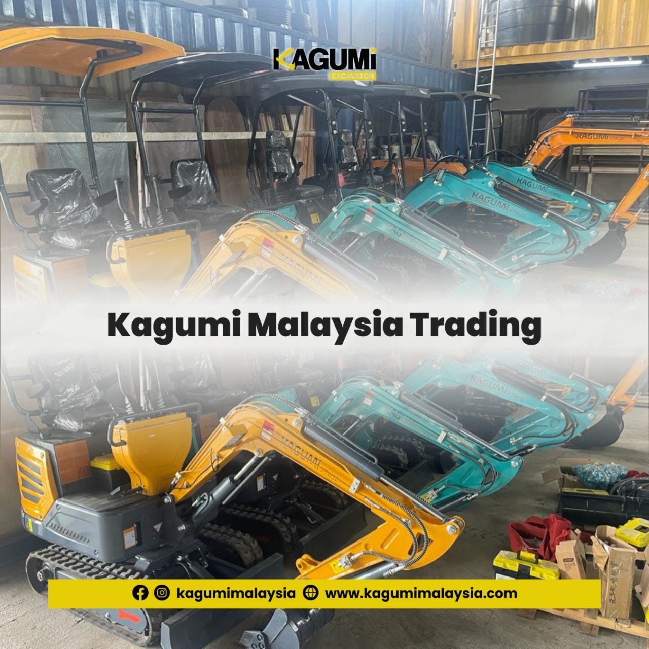 Kagumi Mini Excavator: Jenama Malaysia, Kualiti Eropah! - Kagumiexcavator - Medium