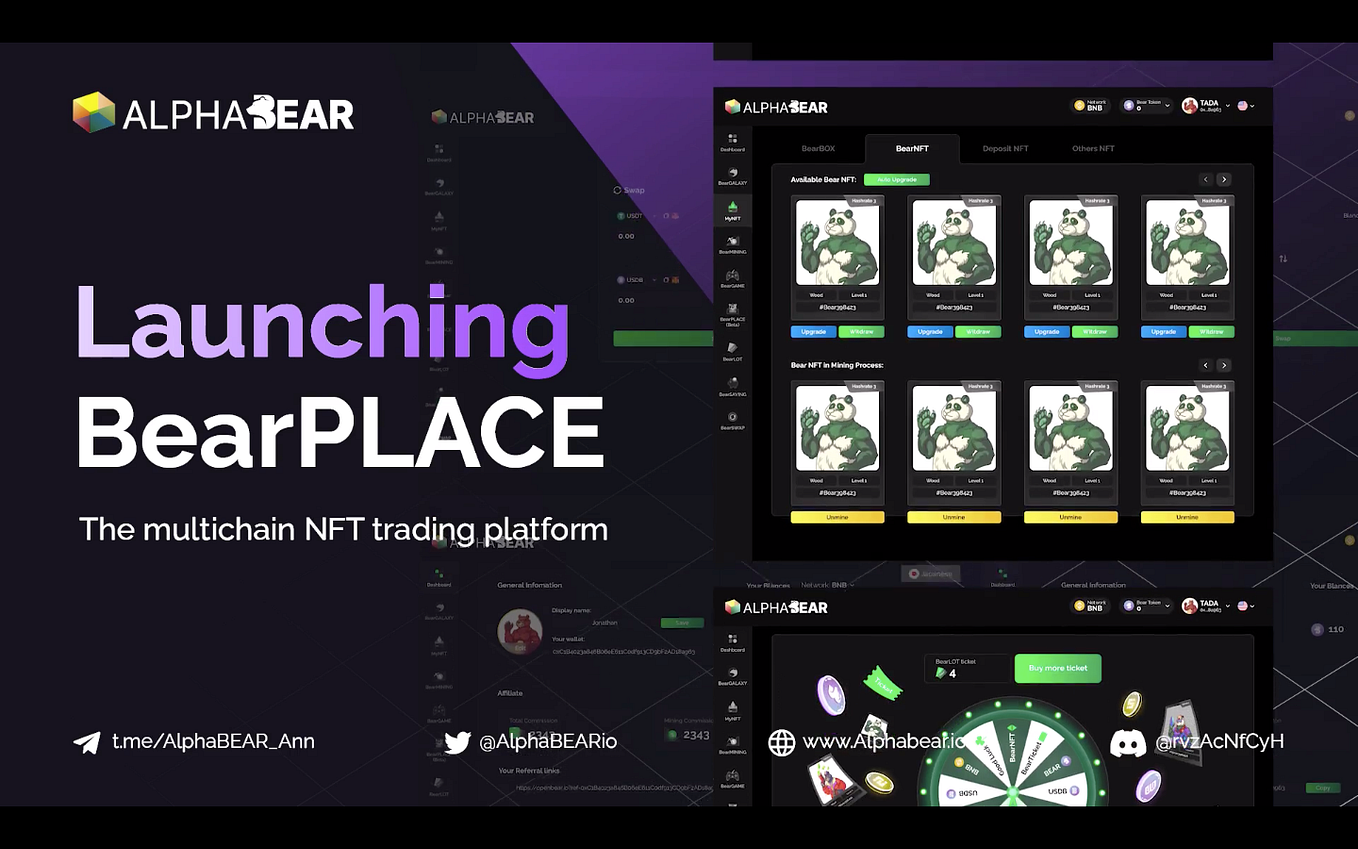 AlphaBEAR.io: An All-In-One Solution for NFT | by AlphaBEAR | Medium