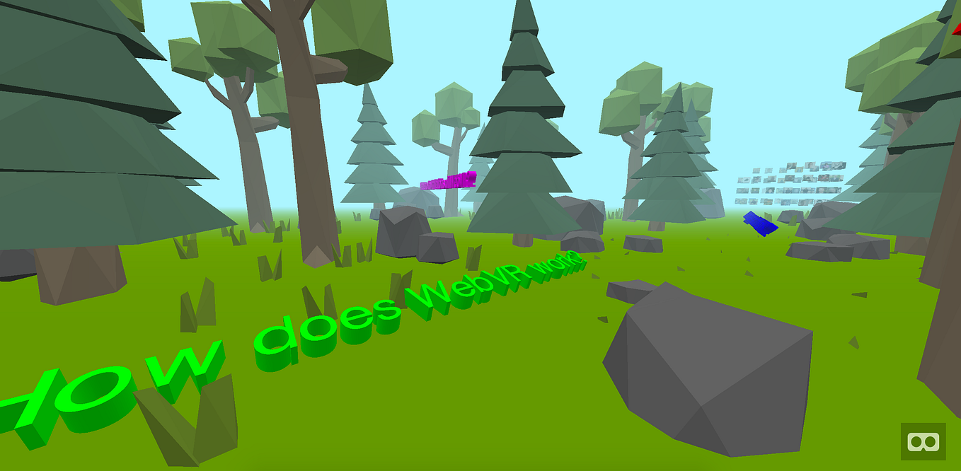 Hands-on with virtual reality using A-Frame, React and Redux | by Casper Fabricius | Immersion ...