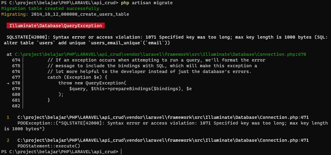Laravel 8 : Membuat RESTful API CRUD Sederhana | by Aji Gojali | Medium