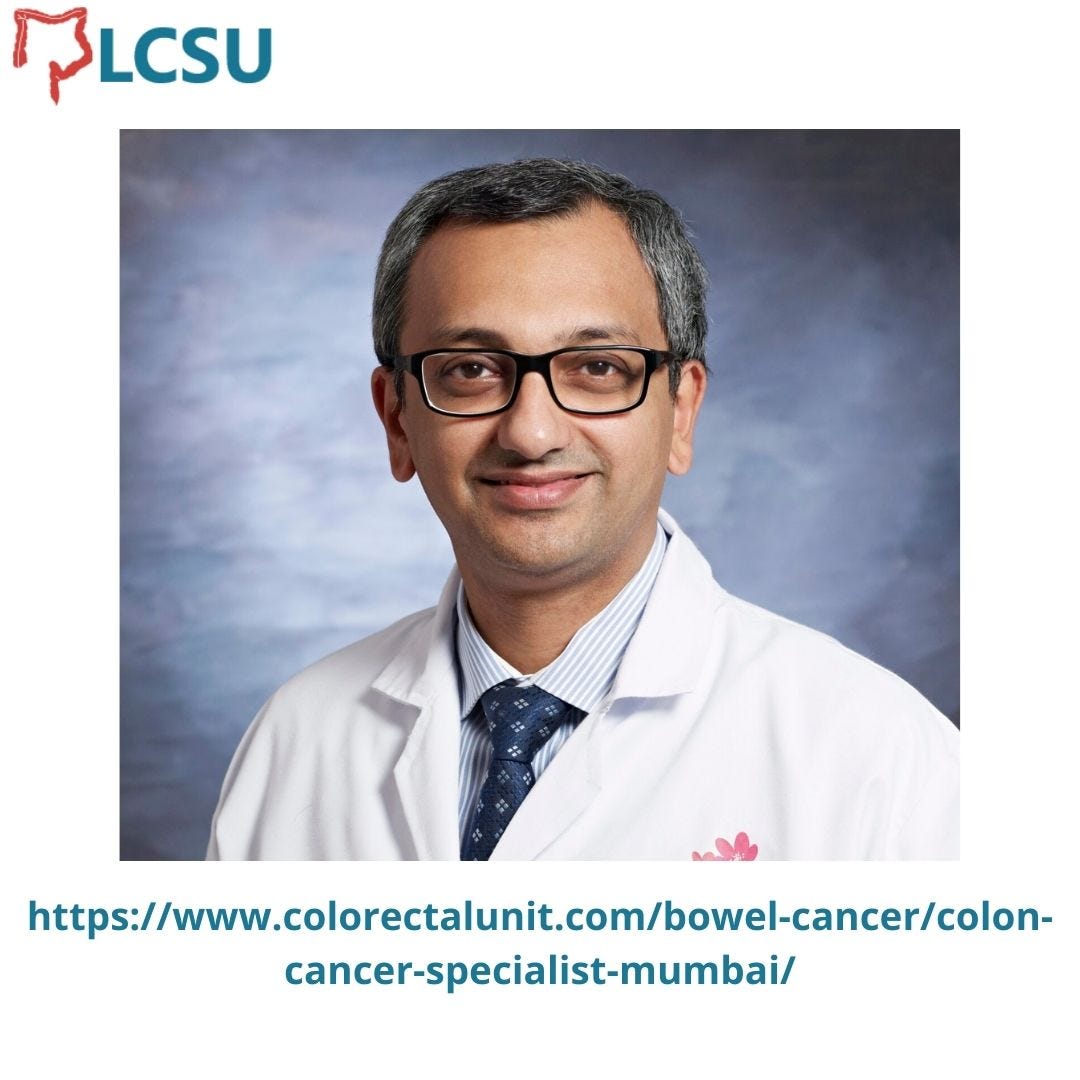 Who Is the Doctor of Colon Cancer? - Robotictreatment - Medium