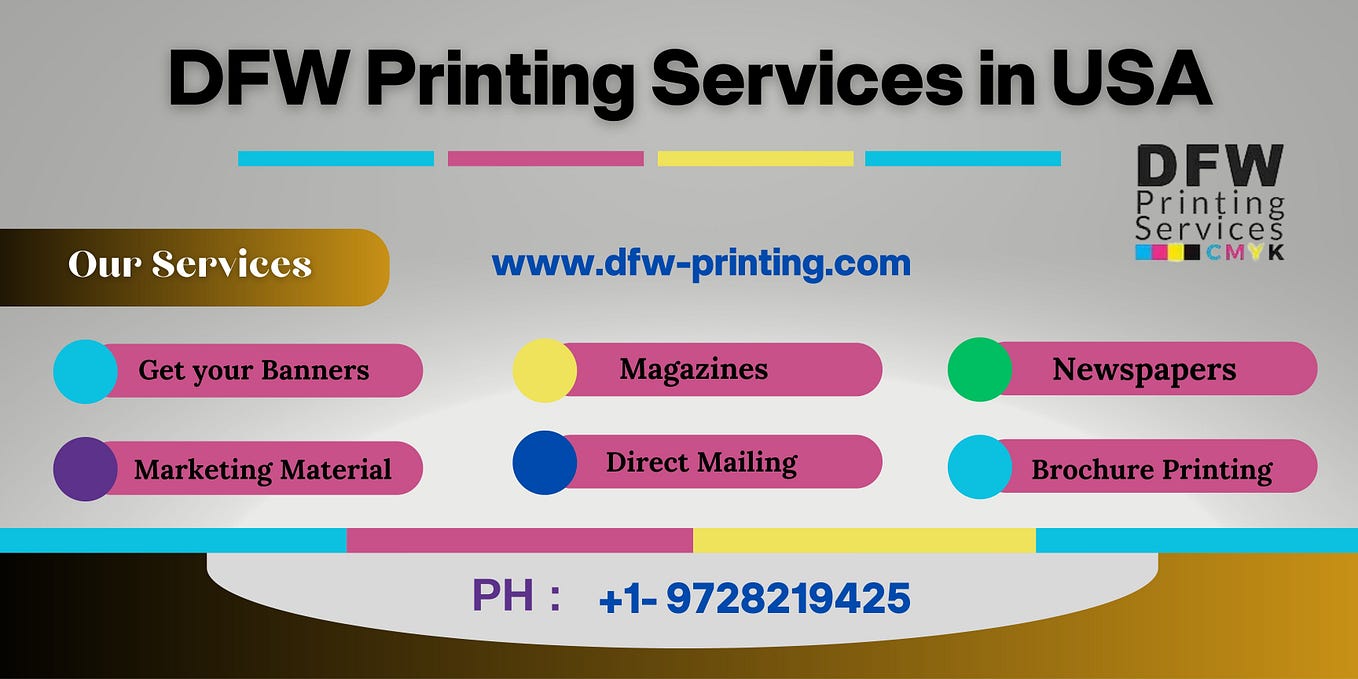DFW Printing Service: Affordable Printers in Plano - DFW Printing ...