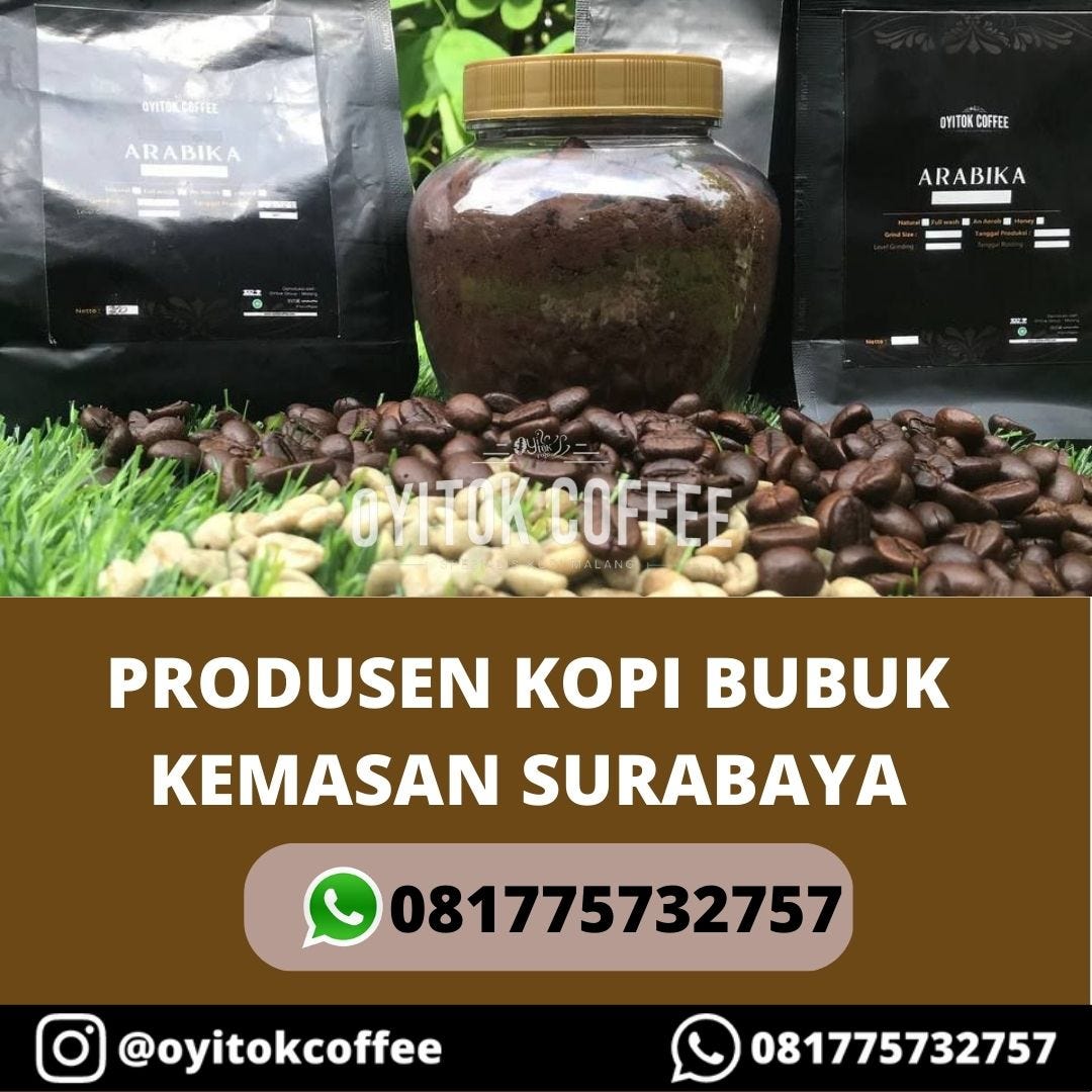 PRODUSEN KOPI BUBUK DI SURABAYA - produsen kopi - Medium