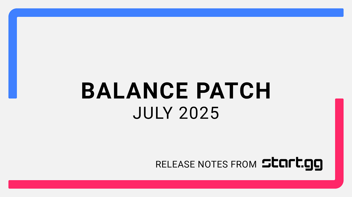Balance Patch: April 2025. It’s time for our first full Balance… | by Brian Buckley | start.gg
