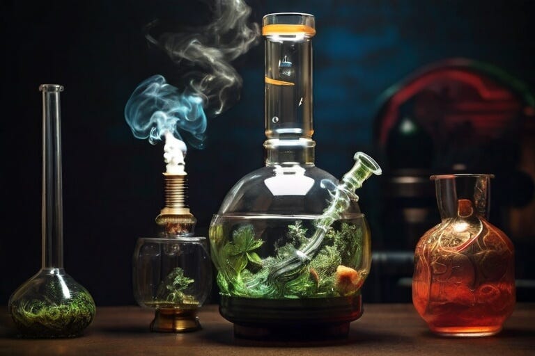 What makes the Whomp It Glass Bong stand out from other smoking devices ...
