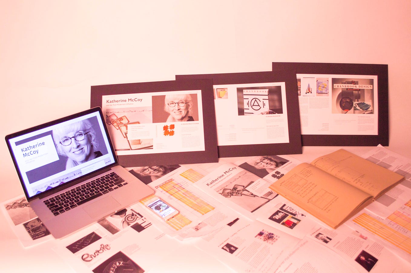 Here is my process writing link. Katherine McCoy and her Post Modernism ...