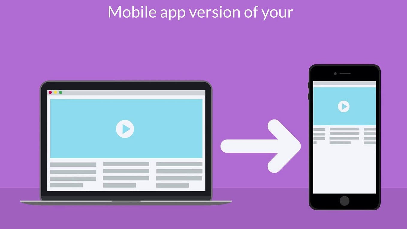 Why Should You Convert Your Website Into An App? | by Web 2 Application ...