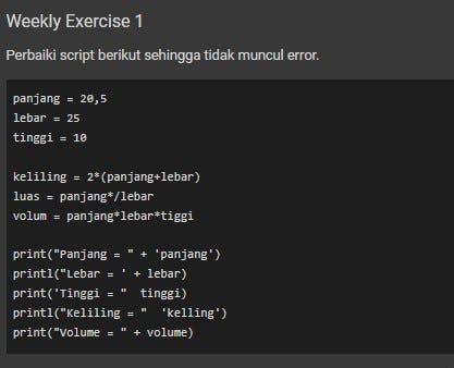 Laporan Praktikum (Python Week 04) | by Senandung Marimby | Sep, 2024 | Medium