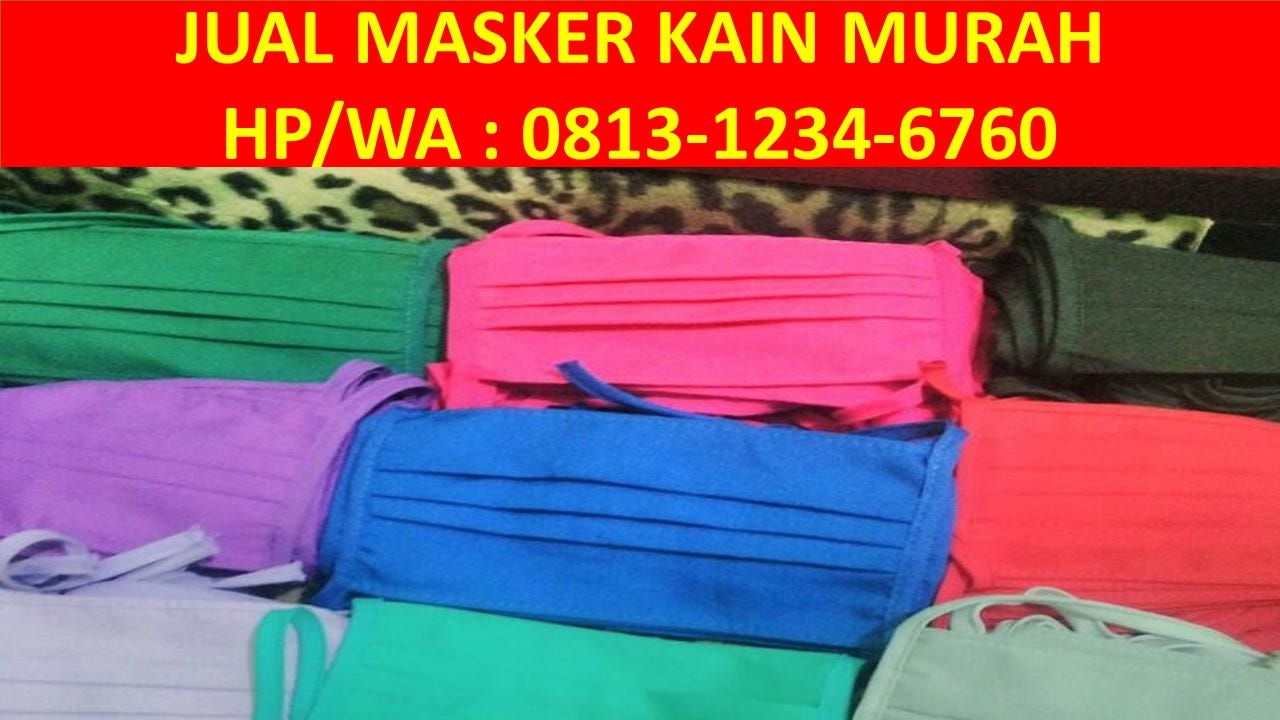 Jual masker oxford. WA:0813–1234–6760 | by Jual Masker Kain Murah | Medium