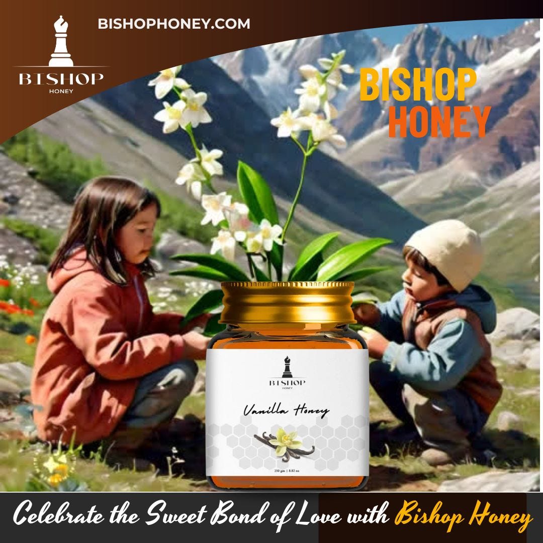 🍯 Vanilla Honey Time: Embrace Nature’s Purest Essence | by Bishop Honey ...