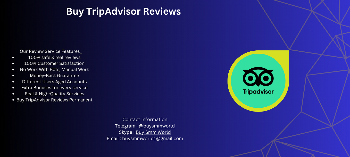 Buy TripAdvisor Reviews. What is a TripAdvisor rating? | by Karen C ...