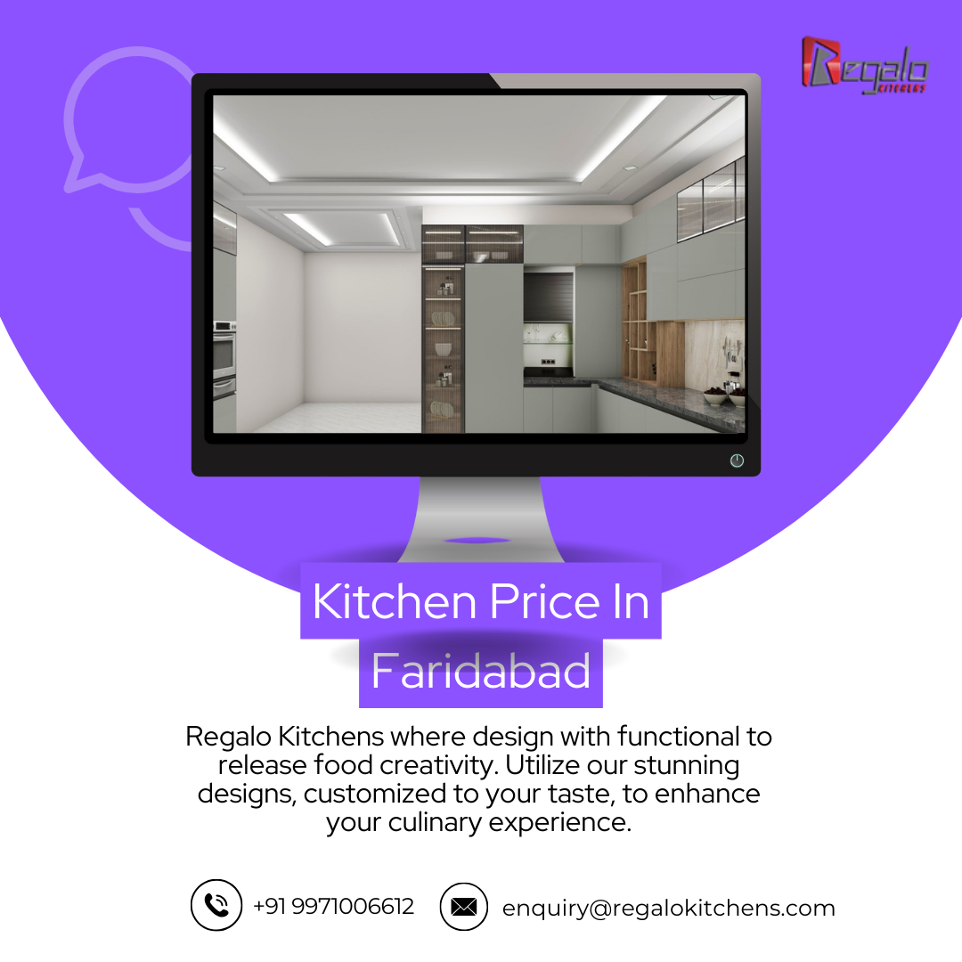 Modular Kitchen Design in Delhi | Regalo Kitchens A well-known modular ...
