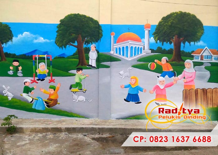 Penawaran Spesial Mural Pada Dinding Raditya Designer Art | by Jasa ...