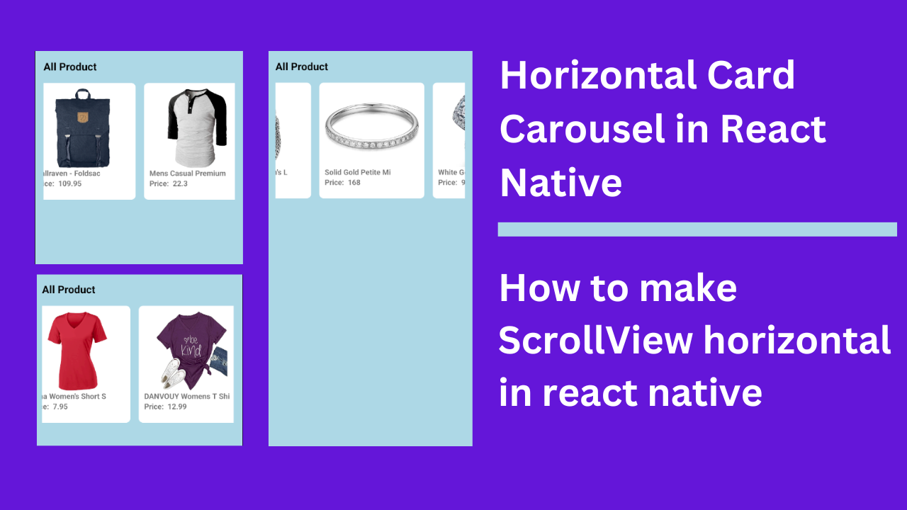 React Native Carousel With React Native Snap Carousel By Amol Kapadi Medium