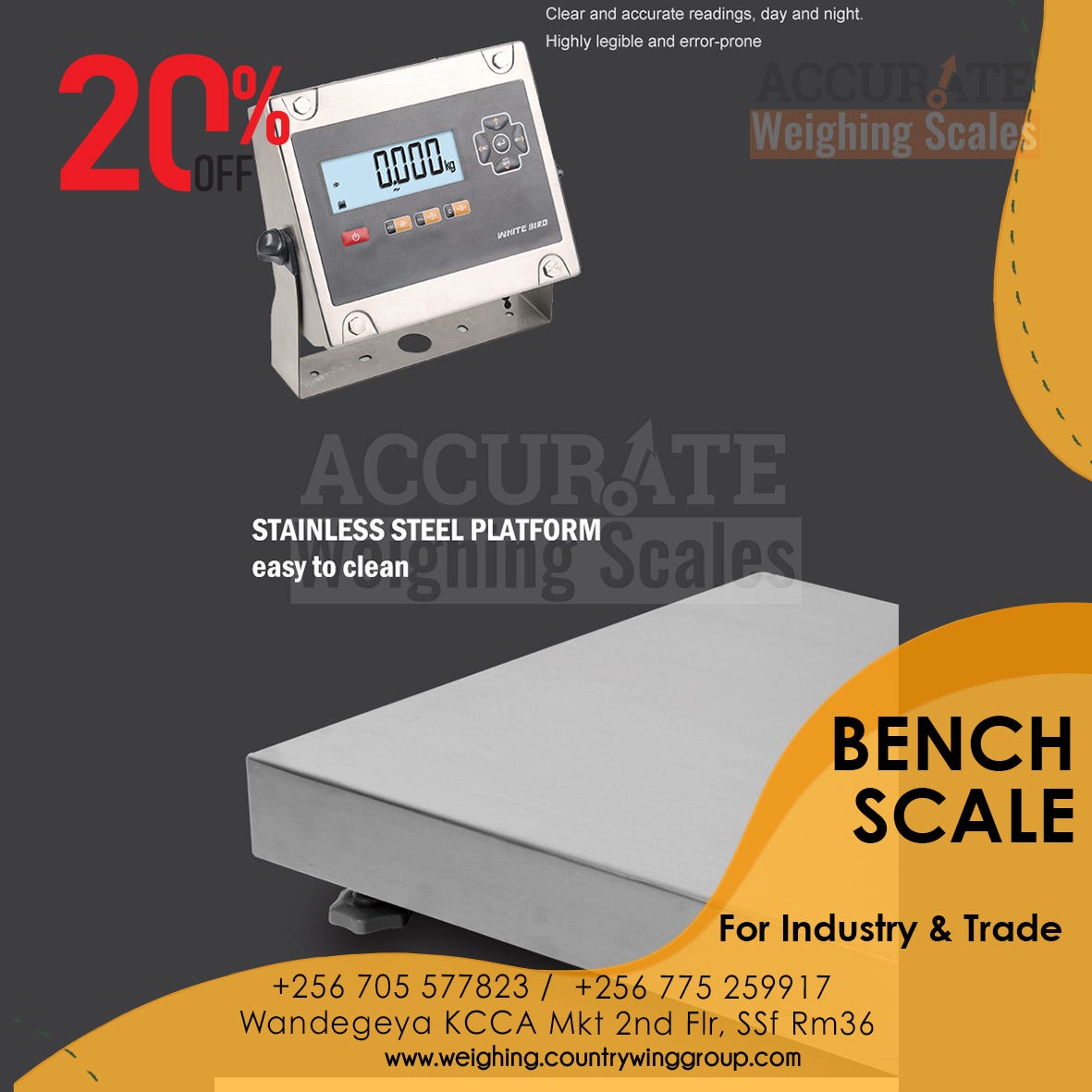 Bench scales — Digital weighing scales in Kampala Uganda | by ...