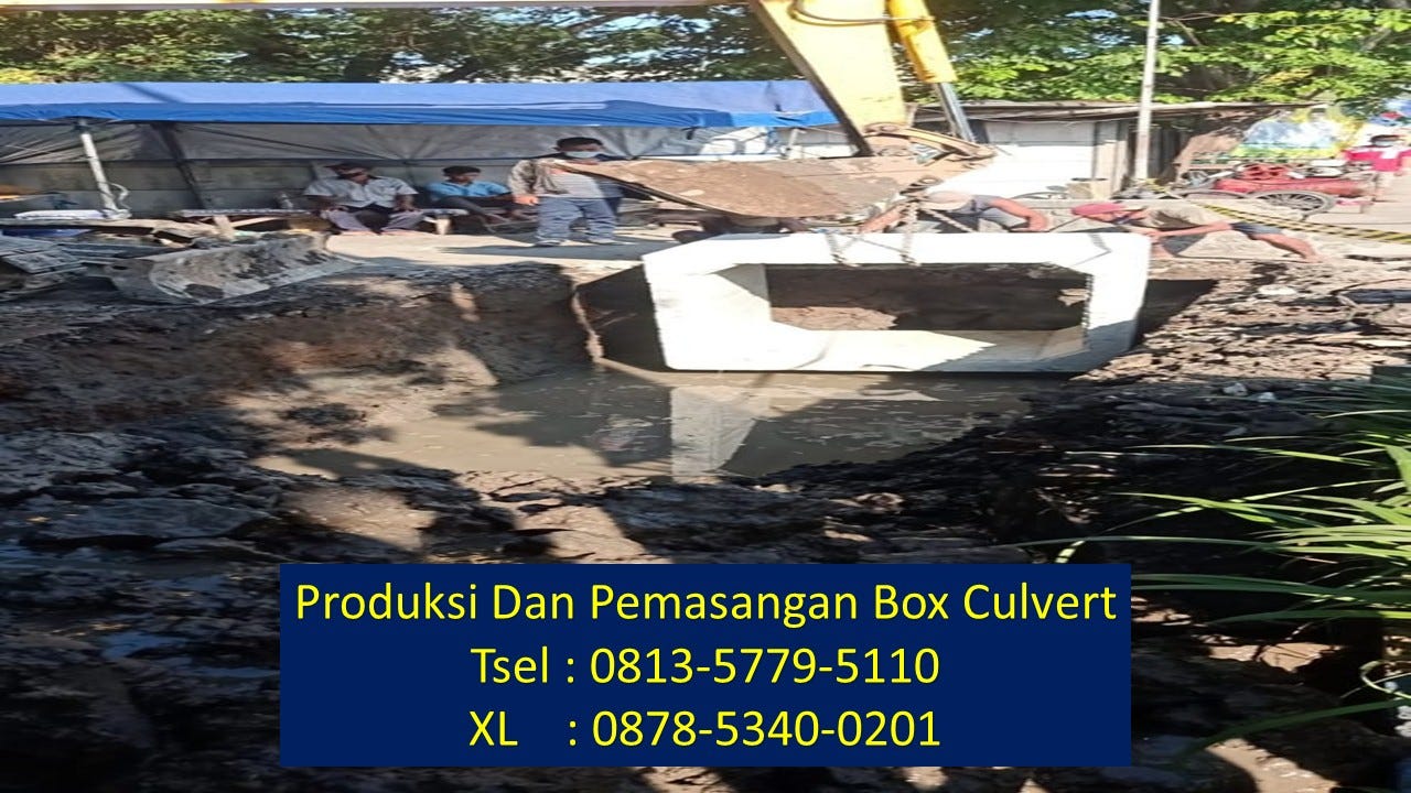 Tsel +62 813–5779–5110, Produksi Box Culvert Ukuran Di Kalteng | by ...