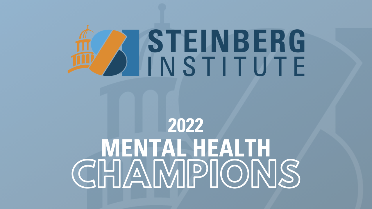Meet the Steinberg Institute 2022 Mental Health Champions | by Jason ...