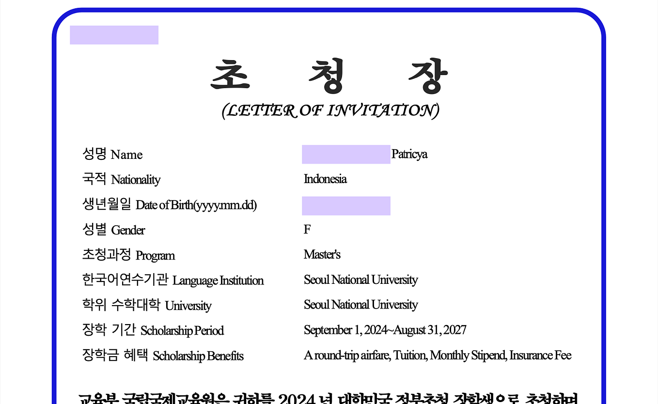 Pengalaman GKS-G 2024 University Track SNU: Part 1 | by Patricya V | Medium