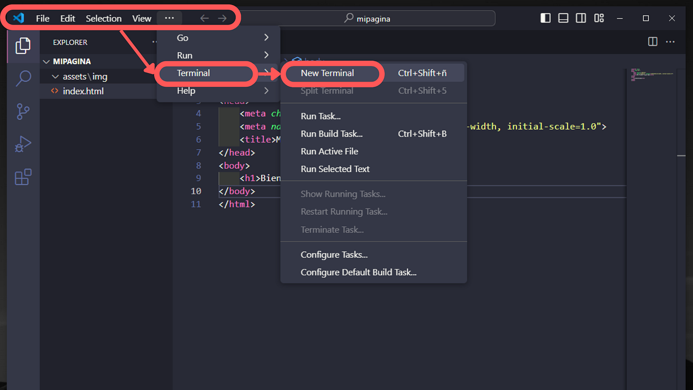 Cambiar la terminal de Visual Studio Code por ZSH. | by Luis Subiabre ...
