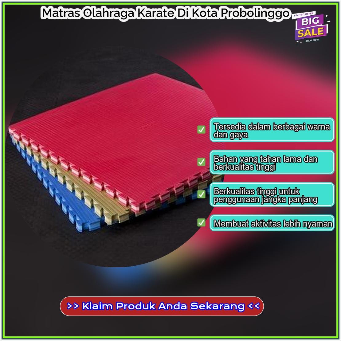 Matras Tatami Di Jawa Tengah - Matras Judo - Medium