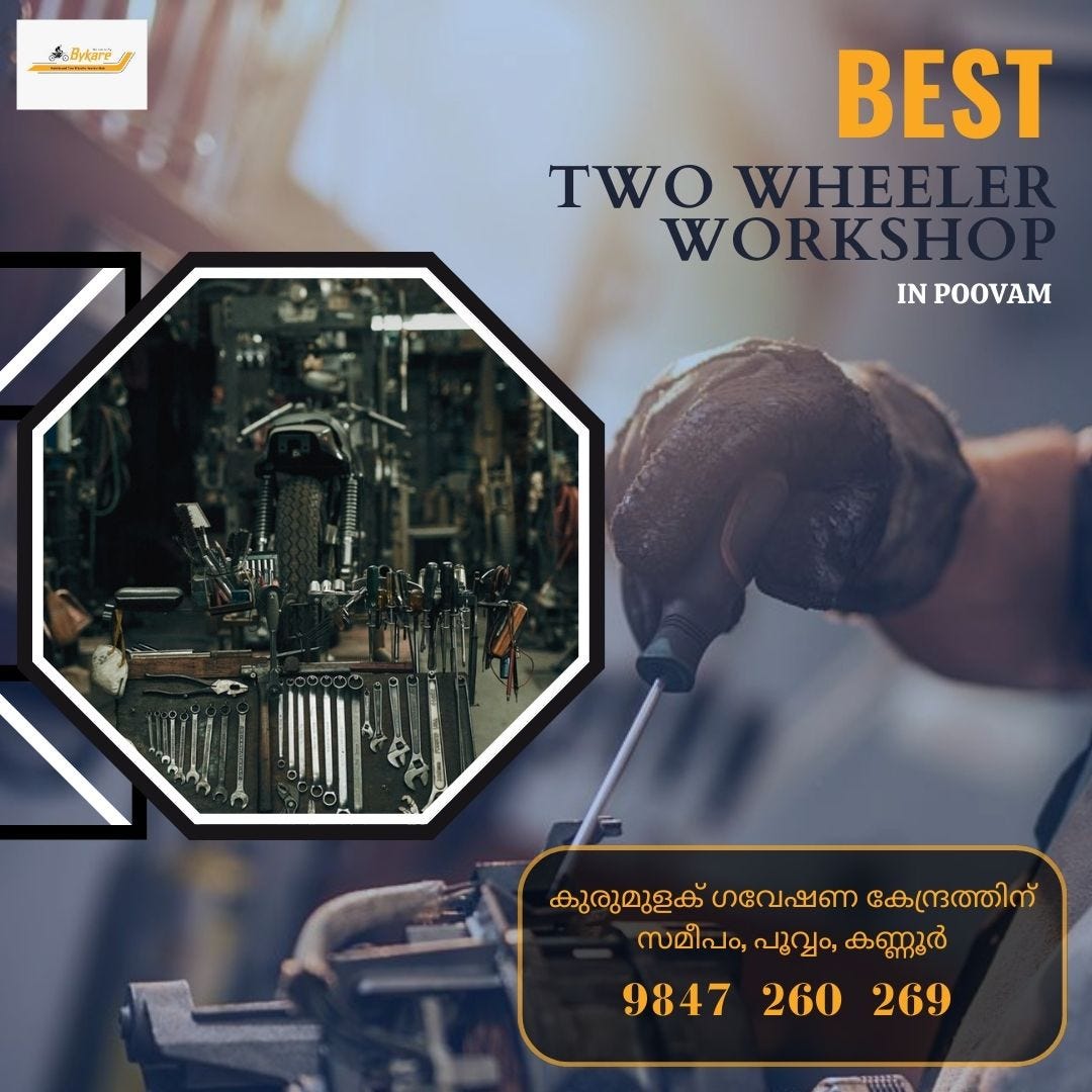 BEST TWO WHEELER WORKSHOP IN POOVAM | by Angoos | Mar, 2024 | Medium