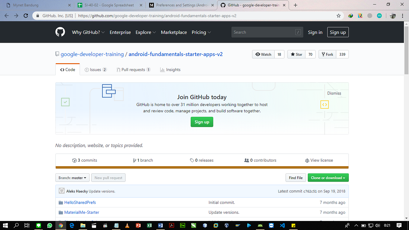 Lesson 1 Build Your First App. Dennis Nigel Cunong /1202160179… | by Dennis Cunong | Medium