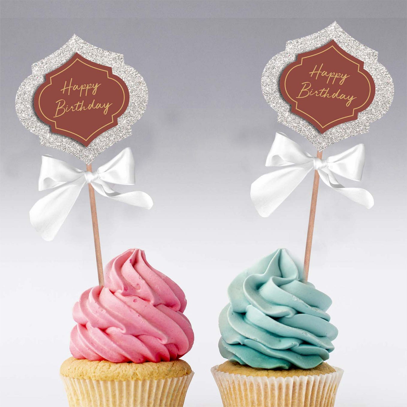 Birthday Cake Topper Mix (Pack of 04 pcs) - Signative Shop - Medium